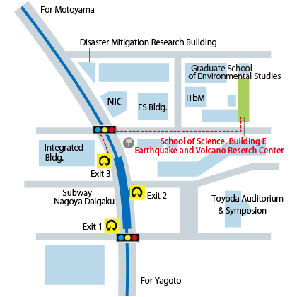Access | Earthquake and Volcano Research Center Graduate School of ...